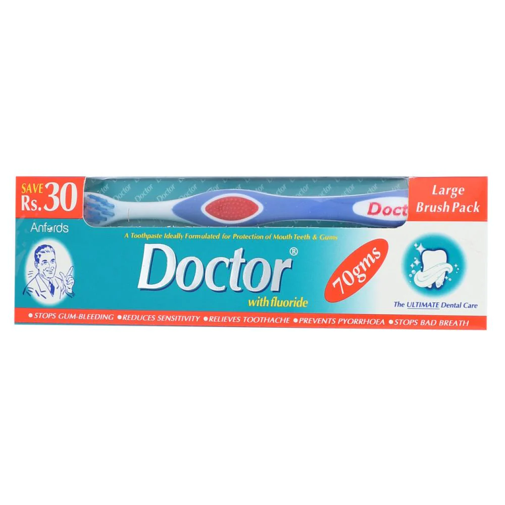 Doctor Toothpaste Fluoride 70 Gm