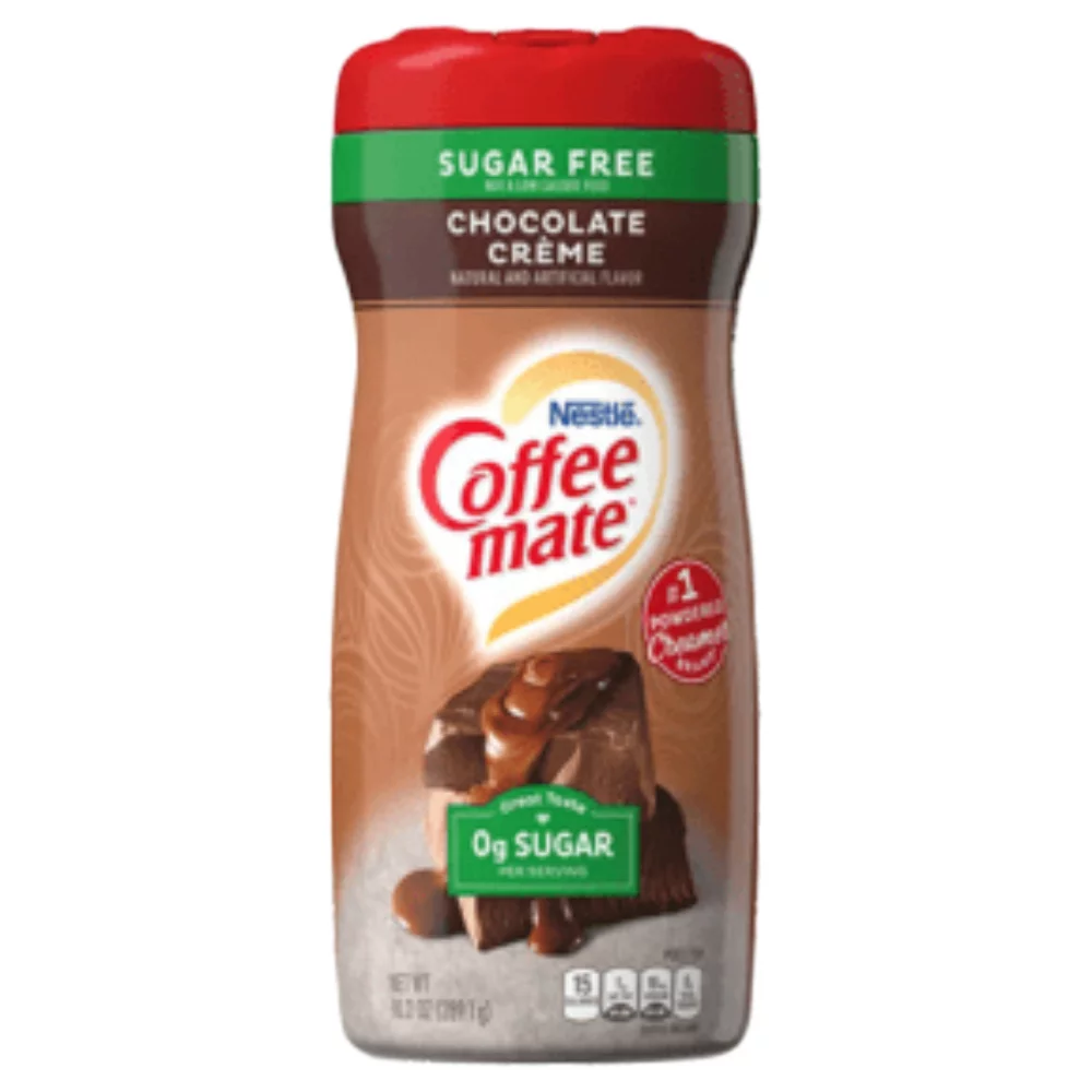 Nestle Coffee-Mate Chocolate Creme Coffee Creamer Sugar Free 425g ...